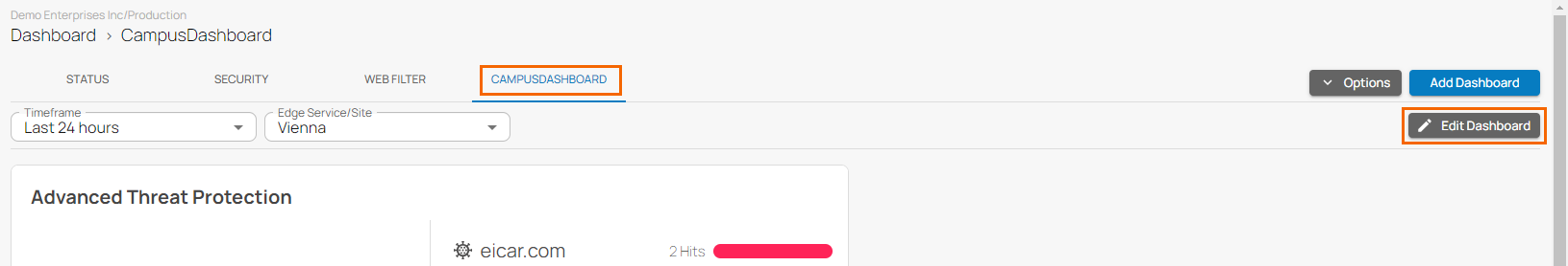 How to Customize a SecureEdge Dashboard | Barracuda Campus