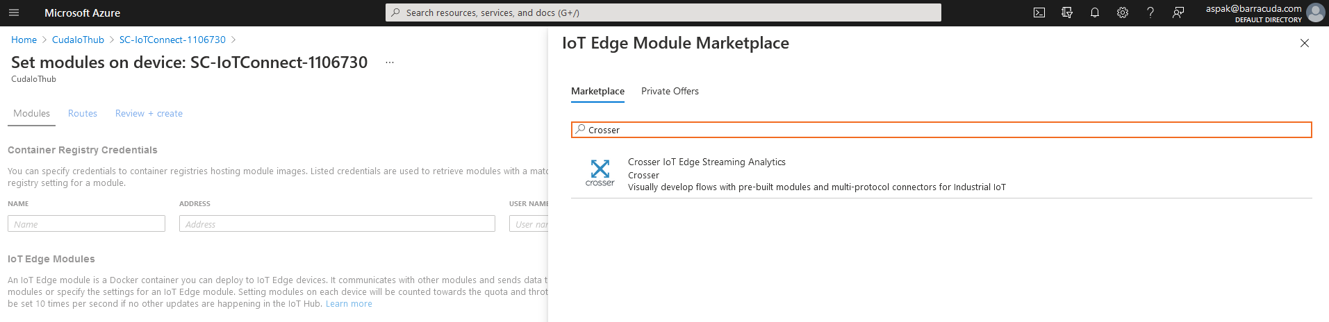 How to Integrate Crosser Edge Analytics with the Barracuda Secure Connector | Barracuda Campus