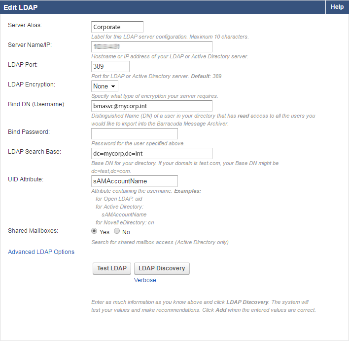 LDAP - Active Directory Integration | Barracuda Campus