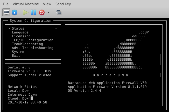 How to Deploy Barracuda Web Application Firewall Vx Images | Barracuda Campus