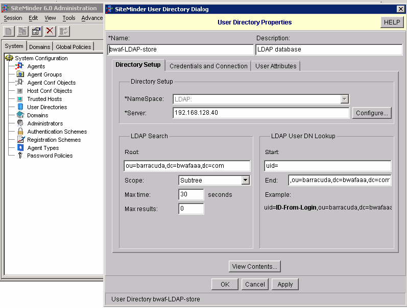How to Integrate CA SiteMinder with the Barracuda Web Application ...