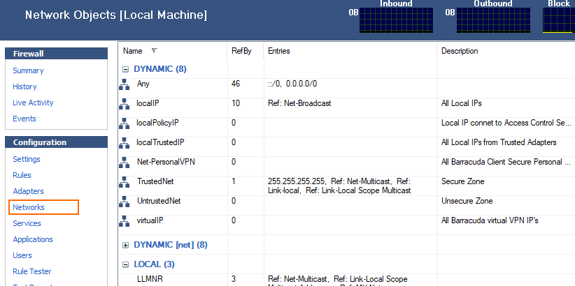 Network Objects | Barracuda Campus