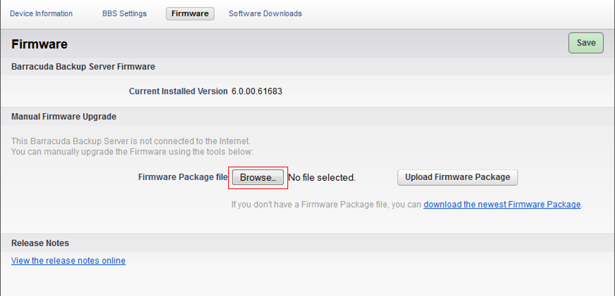 Local UI Page | Barracuda Campus