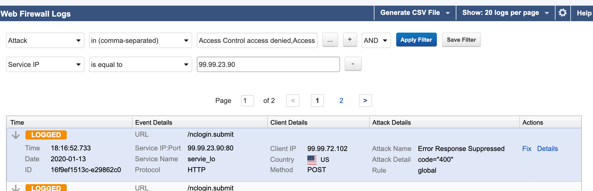 Types of Logs | Barracuda Campus