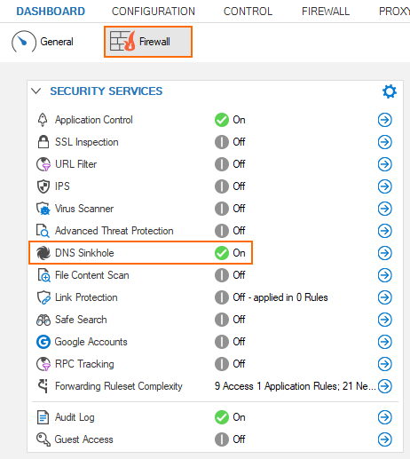 How to Configure DNS Sinkholing in the Firewall | Barracuda Campus