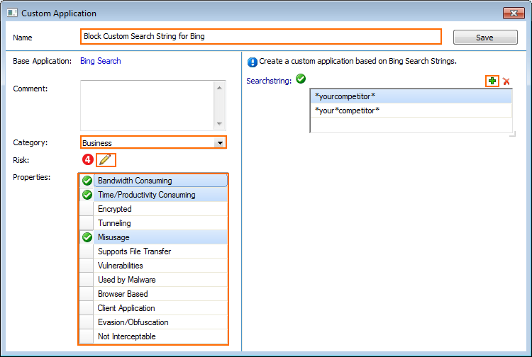 How to Block Search Terms using a Custom Application Object | Barracuda Campus