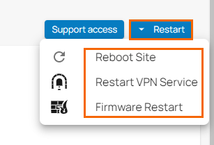 How to Reboot a Site Appliance | Barracuda Campus