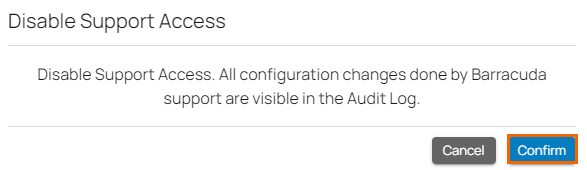 How to Enable Support Access | Barracuda Campus