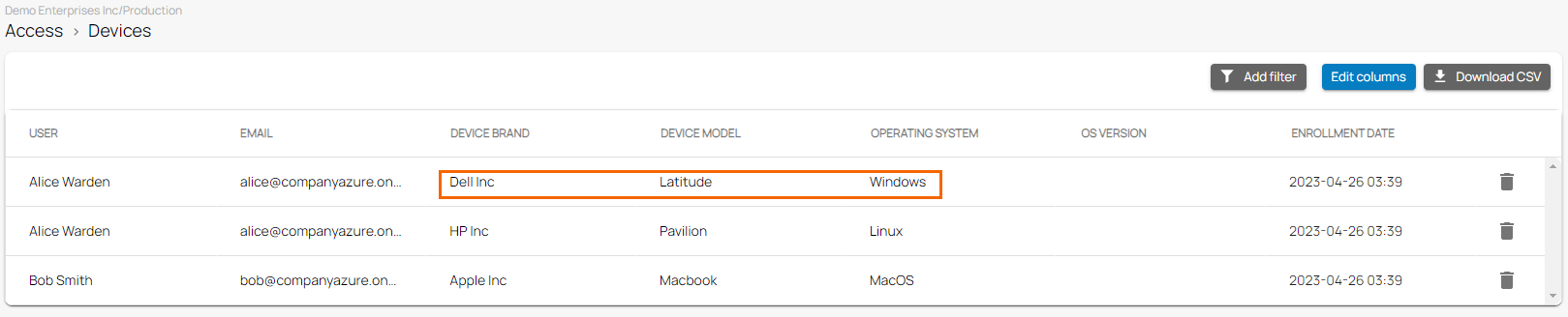 How to Verify Enrolled Devices and Users | Barracuda Campus